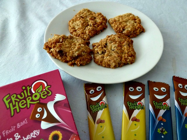 Oat and Strawberry Biscuits with Fruit Heroes